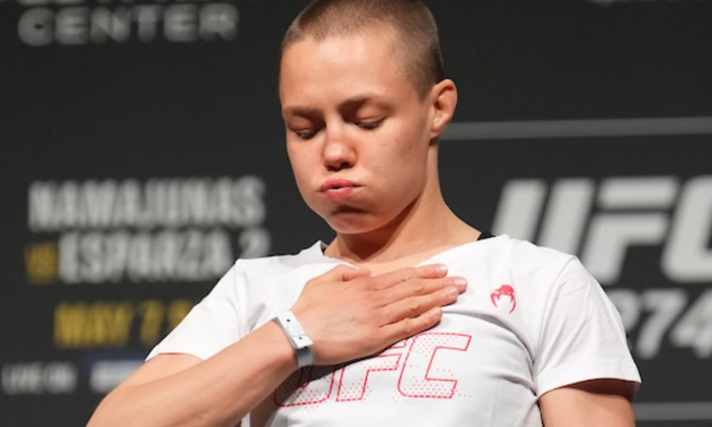 Rose Namajunas es sometida en 65 segundos por luchadora de la UFC en ...