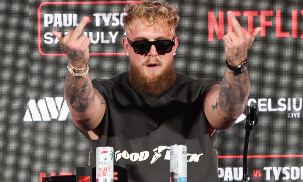 Jake Paul hace una llamada en broma a Perry en vísperas de la pelea